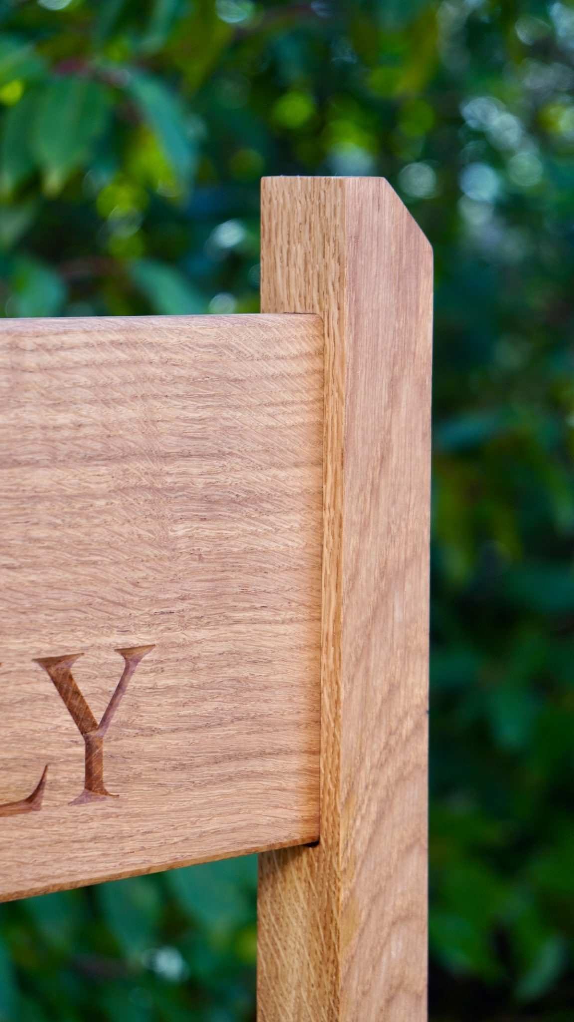 Engraved Double Post House Signs | MakeMeSomethingSpecial.com