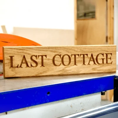 Personalised Wooden Gate Signs | MakeMeSomethingSpecial.com