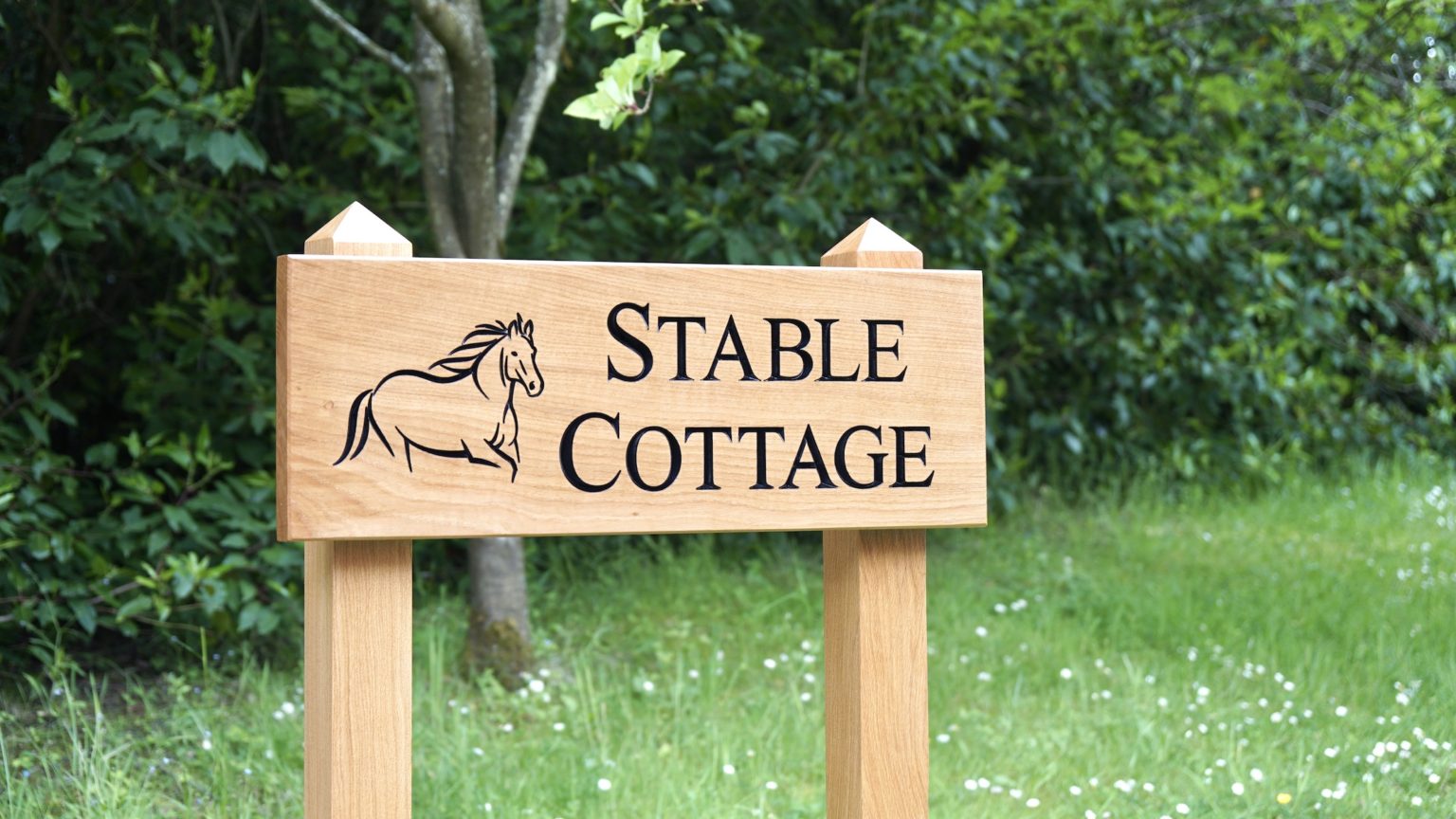 Premium Free Standing House Signs | MakeMeSomethingSpecial.com