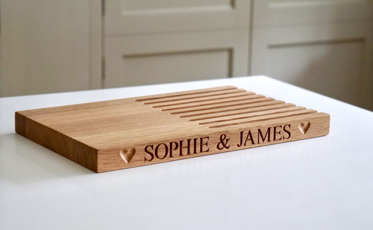 Personalised Wooden Bread Boards | MakeMeSomethingSpecial.com