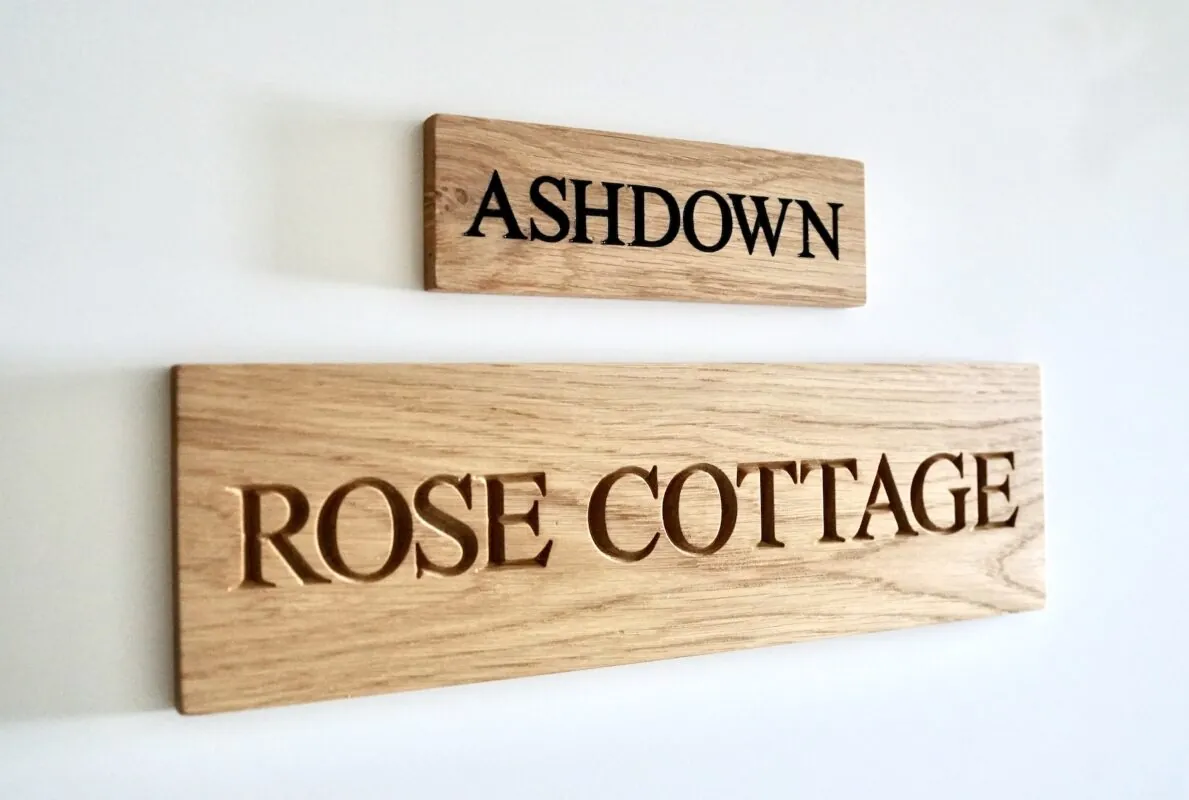 Personalised Mini Wall Signs | MakeMeSomethingSpecial.com