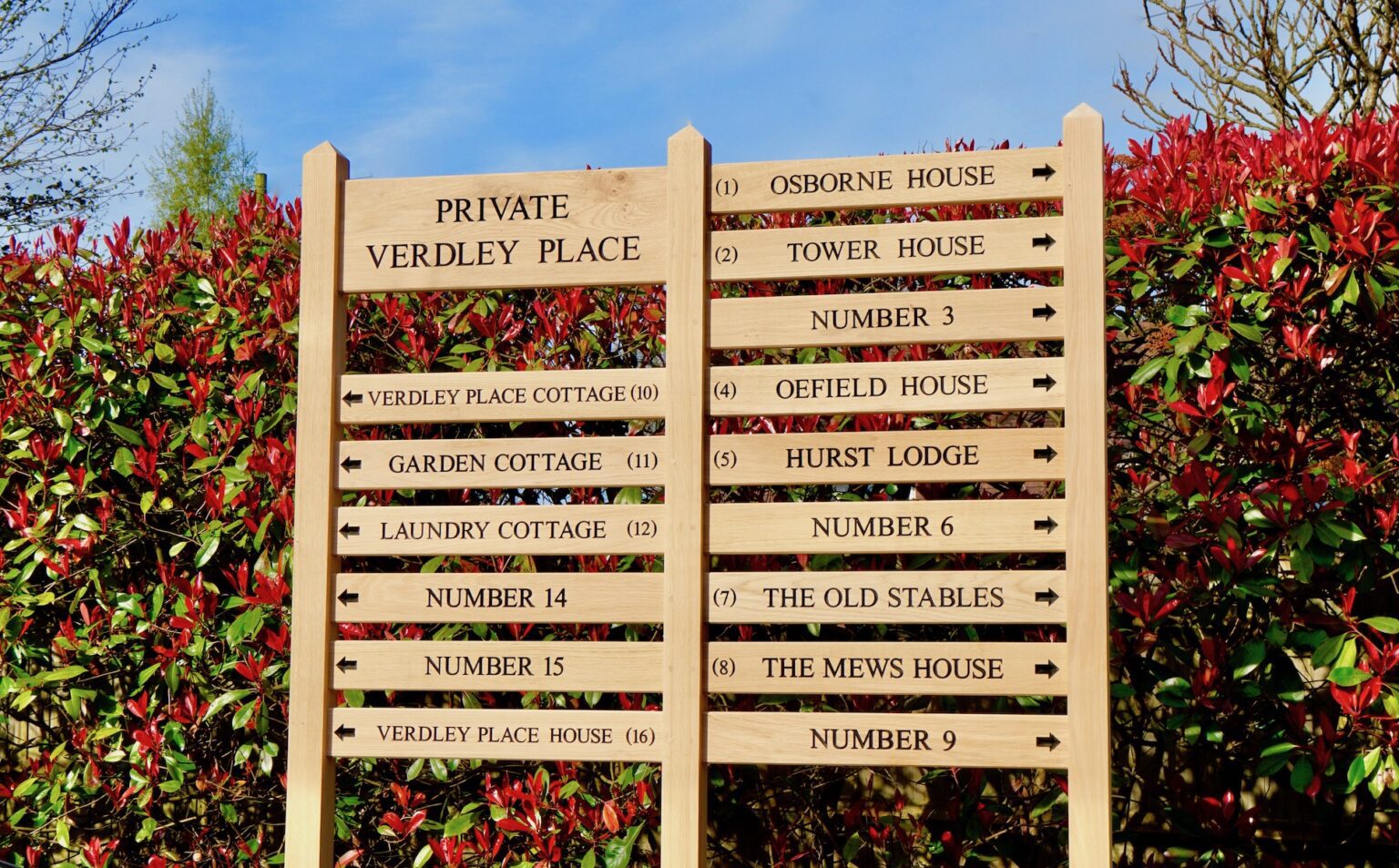 Bespoke Wooden House Signs | MakeMeSomethingSpecial.com