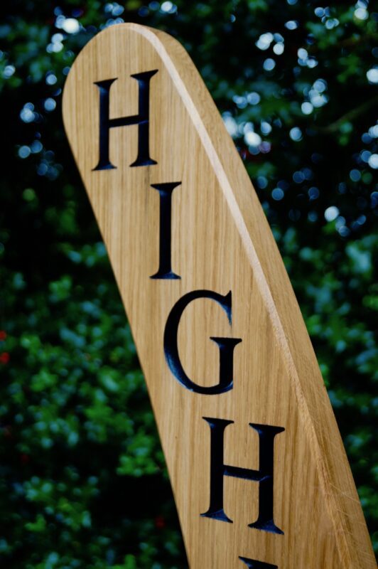 Hockey Stick House Sign| MakeMeSomethingSpecial.com