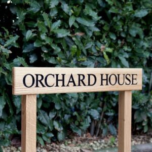 Engraved Free Standing Wooden Signs - Make Me Something Special