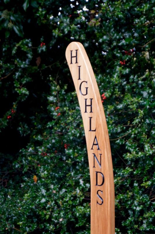 Hockey Stick House Sign| MakeMeSomethingSpecial.com