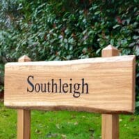 Engraved Free Standing Wooden Signs - Make Me Something Special