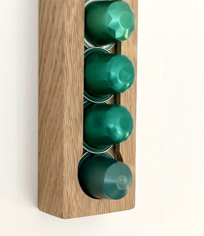Wooden Coffee Pod Wall Rack | MakeMeSomethingSpecial.com