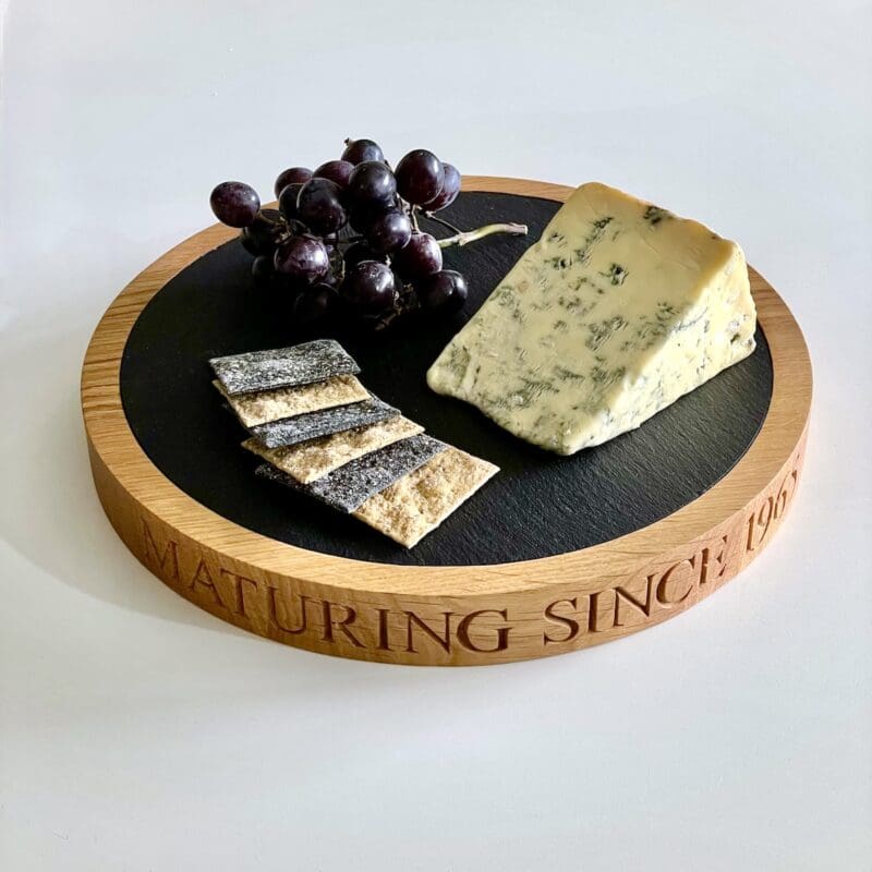 Personalised Oak and Slate Cheese Boards