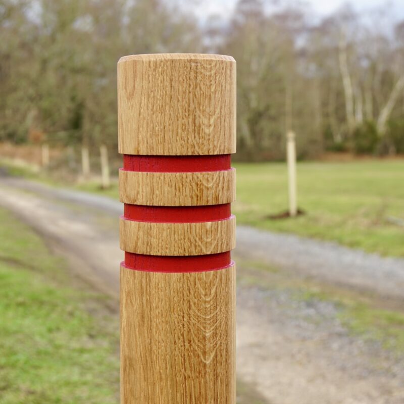 Round Oak Bollards | MakeMeSomethingSpecial.com