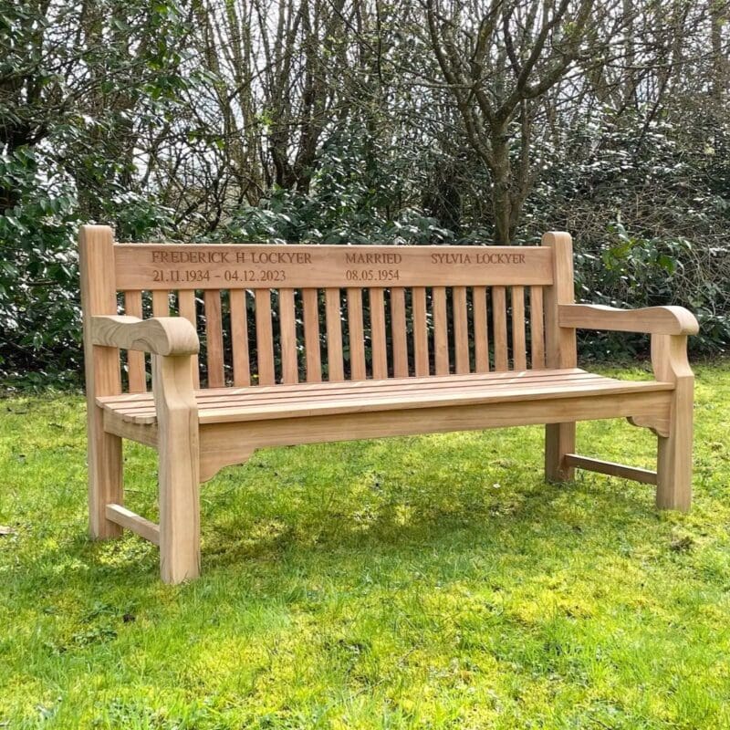 Personalised Wooden Garden Benches | MakeMeSomethingSpecial