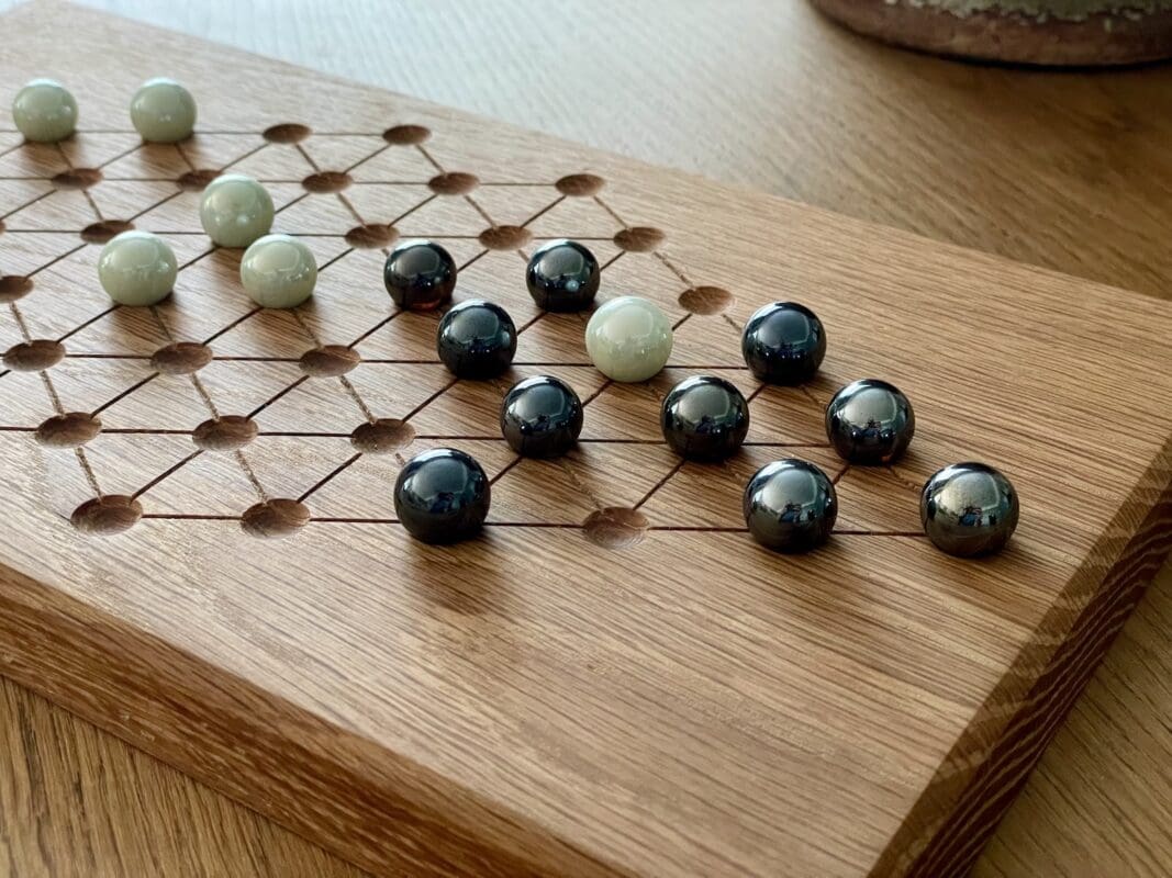 Wooden Chinese Checkers Board | MakeMeSomethingSpecial.com